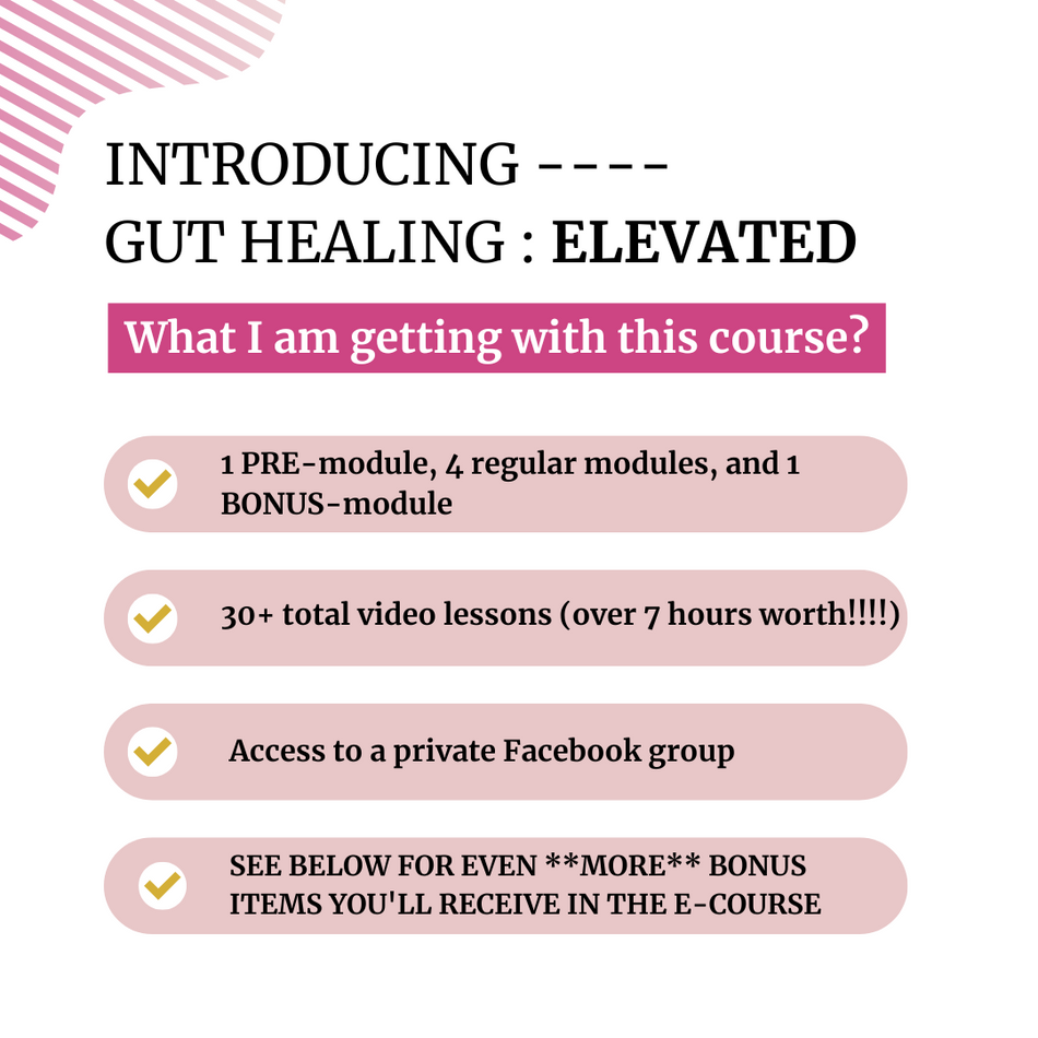 Gut Healing: ELEVATED – A Gutsy Girl Life